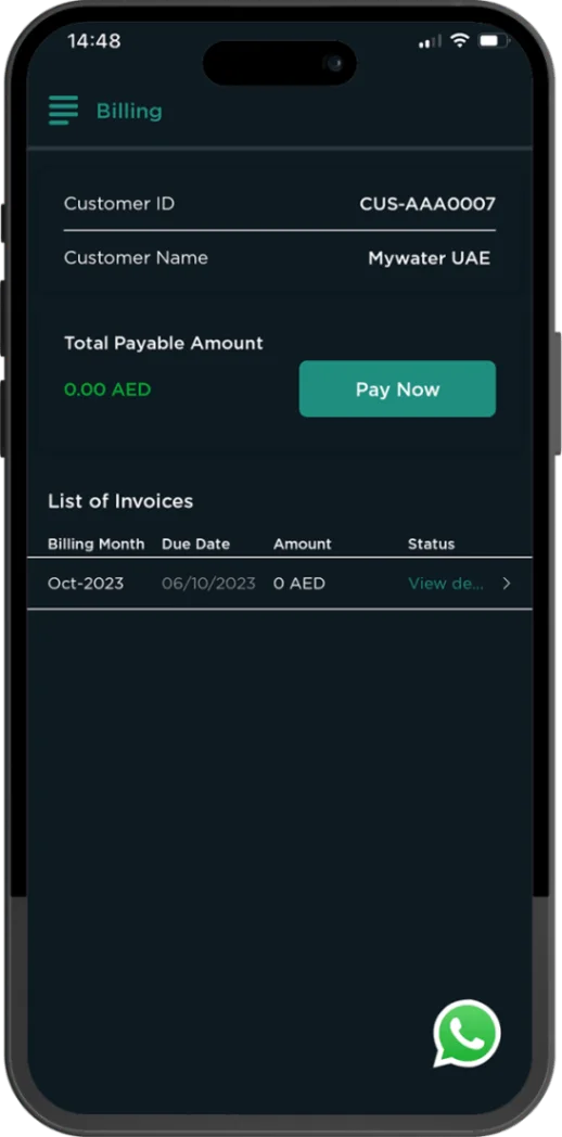 App – Mywater Middle East